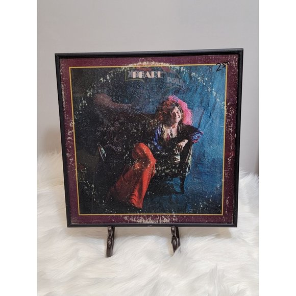 Janis Joplin, Pearl | Media | Vintage Janis Joplin Pearl Album Framed ...